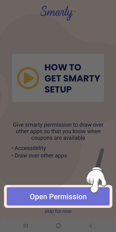 Smarty - My Account